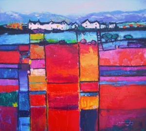 Colourfield Gallery, Poynton | JudithDonaghy- Artist, Semi-Abstract Art ...