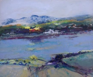 Sunlight On Lake Windermere | JudithDonaghy- Artist, Semi-Abstract Art ...